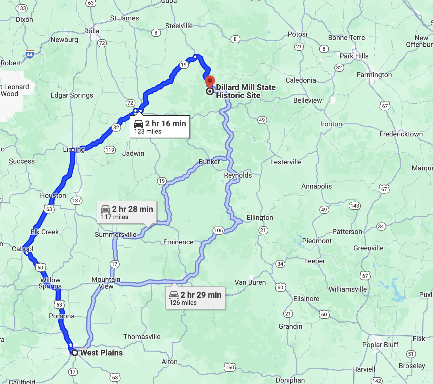 Missouri Grist Mill & Covered Bridges Maps – Tim Layton