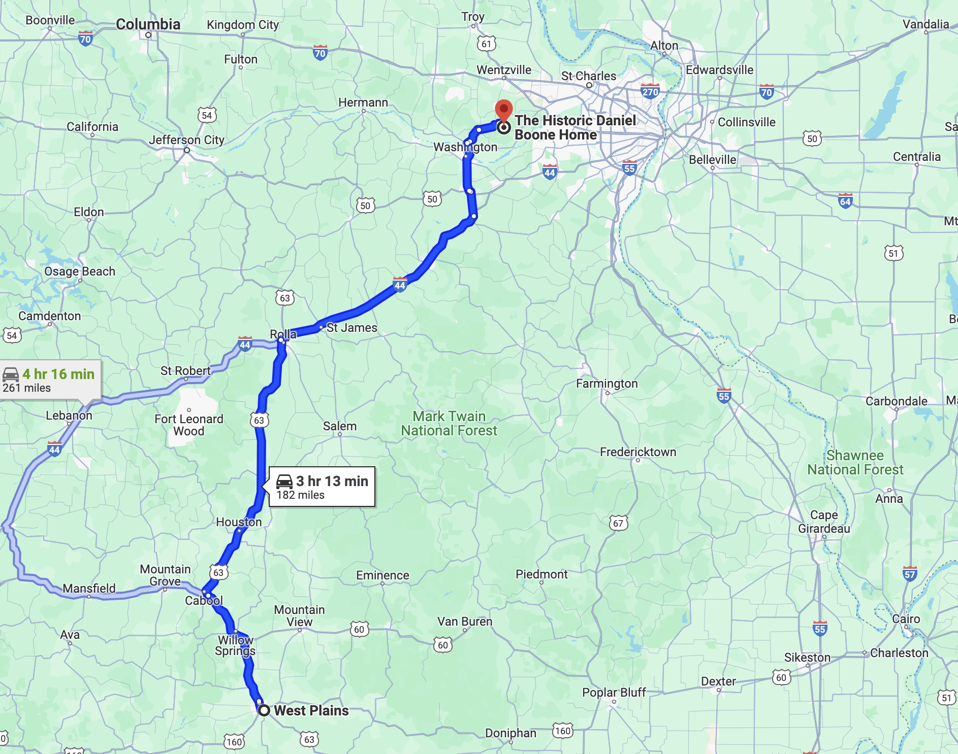 Missouri Grist Mill & Covered Bridges Maps – Tim Layton